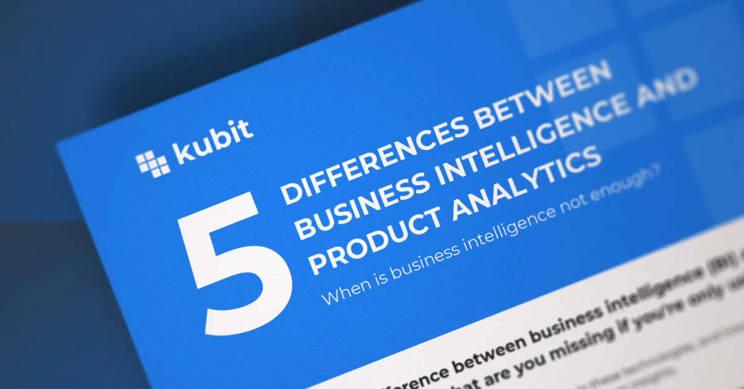 Customer Analytics Platform | Kubit
